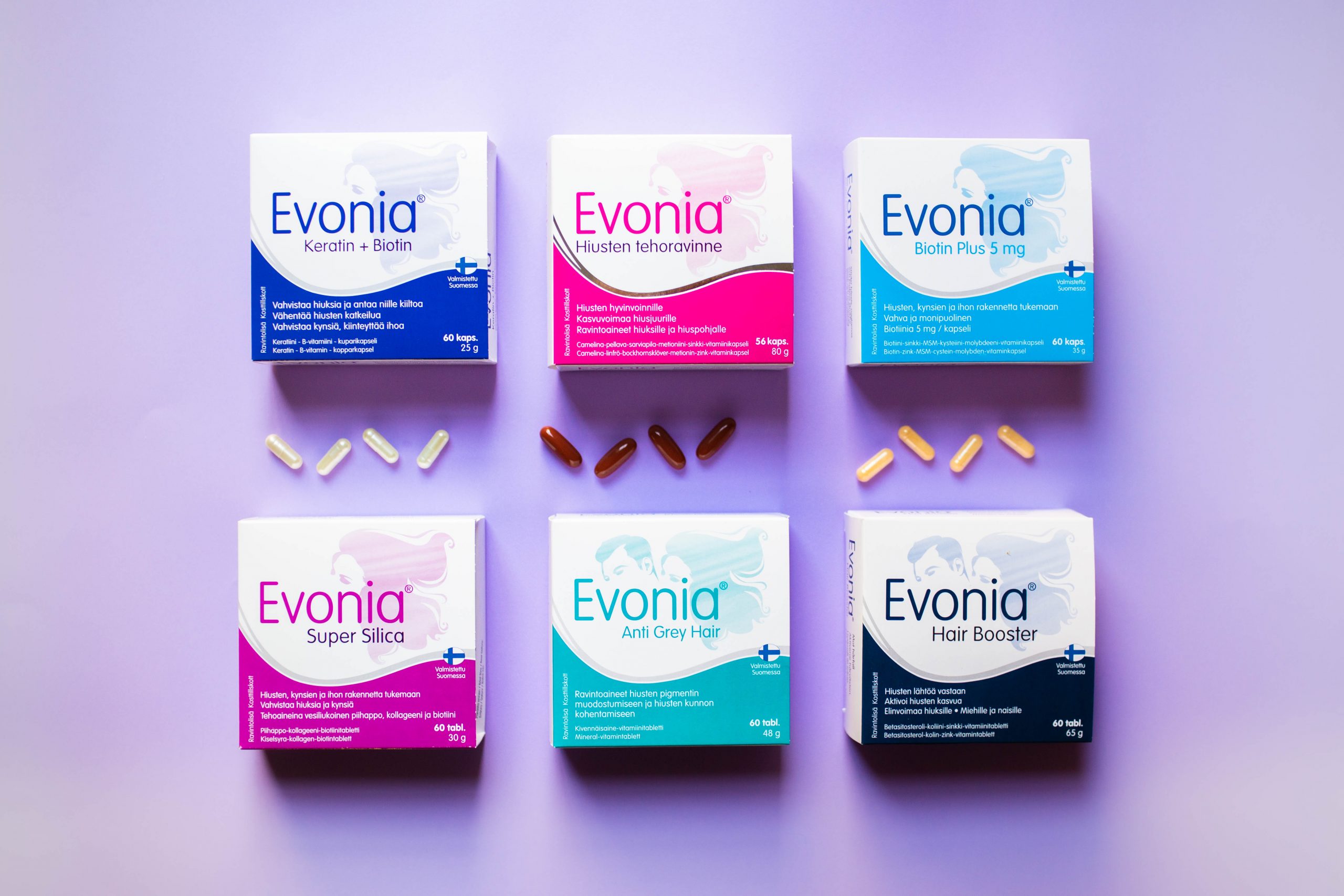 Evonia - new package design - Hankintatukku